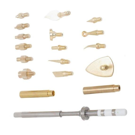 Brass Nut Welding Tool, Ergonomic Brass Soldering Iron Tip for Rapid ...