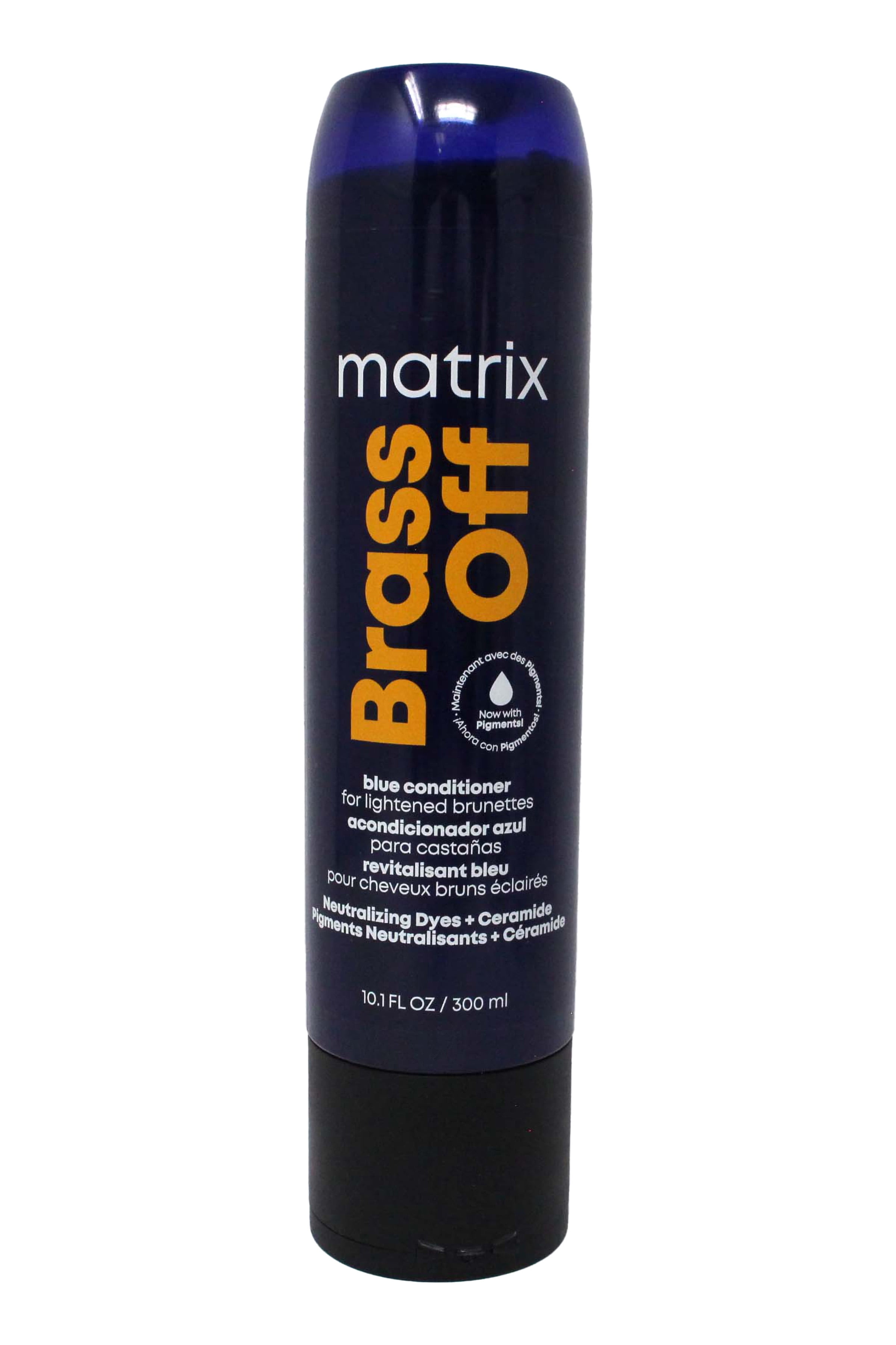 Matrix Brass Off Purple-Blue Pigmented Conditioner, Removes Brassy ...