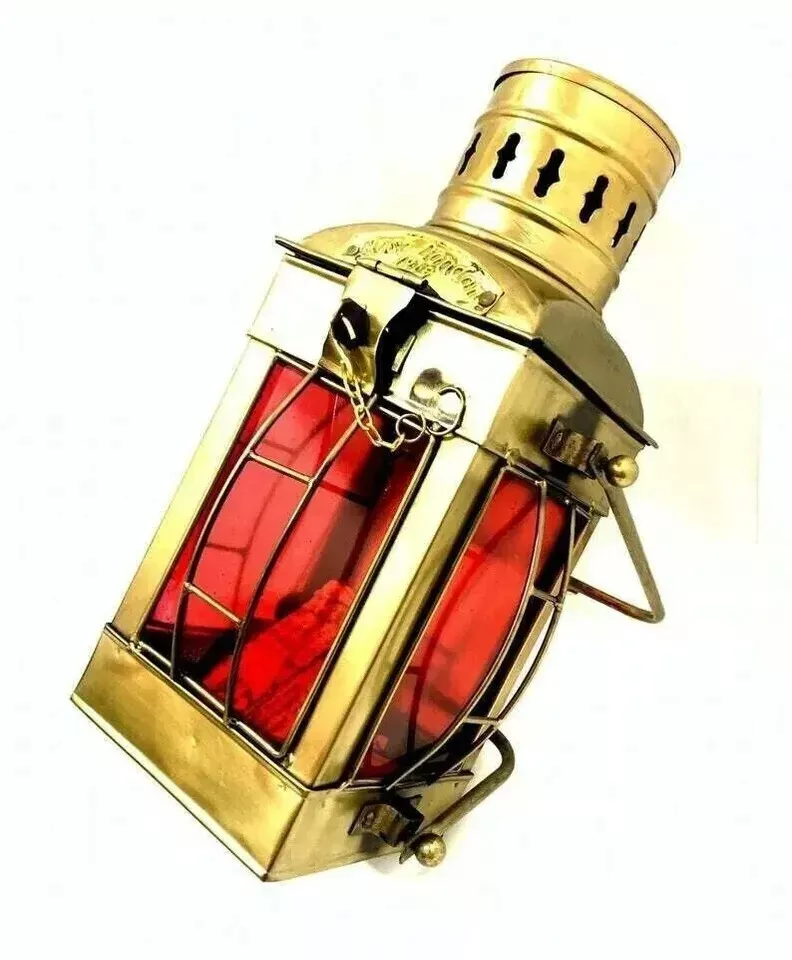 Brass Oil Lamp Ship Lantern Antique Boat Nautical gift - Walmart.com