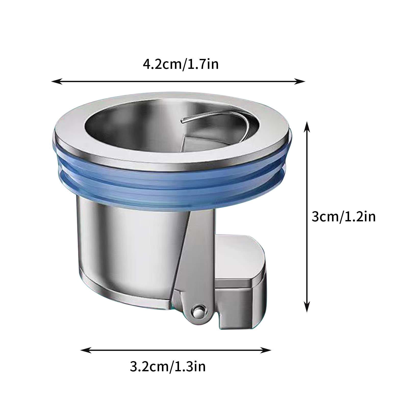 Brass One-Way Drain Valve & Toilet Floor Drain with Deodorant - Anti ...