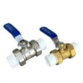 Brass PPR Ball Valve,Heat Fusion Plumbing Fitting Double Union Socket ...