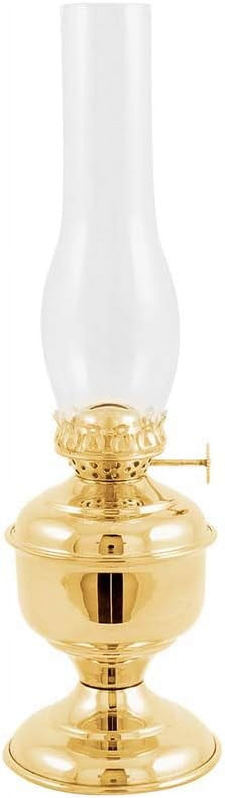 Brass Pico Table Oil Lamp (12", Brass) - Walmart.com