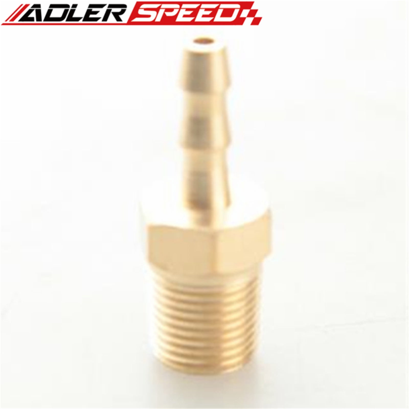 Brass Pipe Fitting, 4mm, to 1/8 Inch, Male NPT Thread, 1 Piece ...
