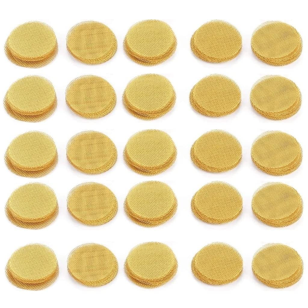 Brass Pipe Screens 3/4 inch Screens for Pipes- 100 Pack Pipe Filters â ...