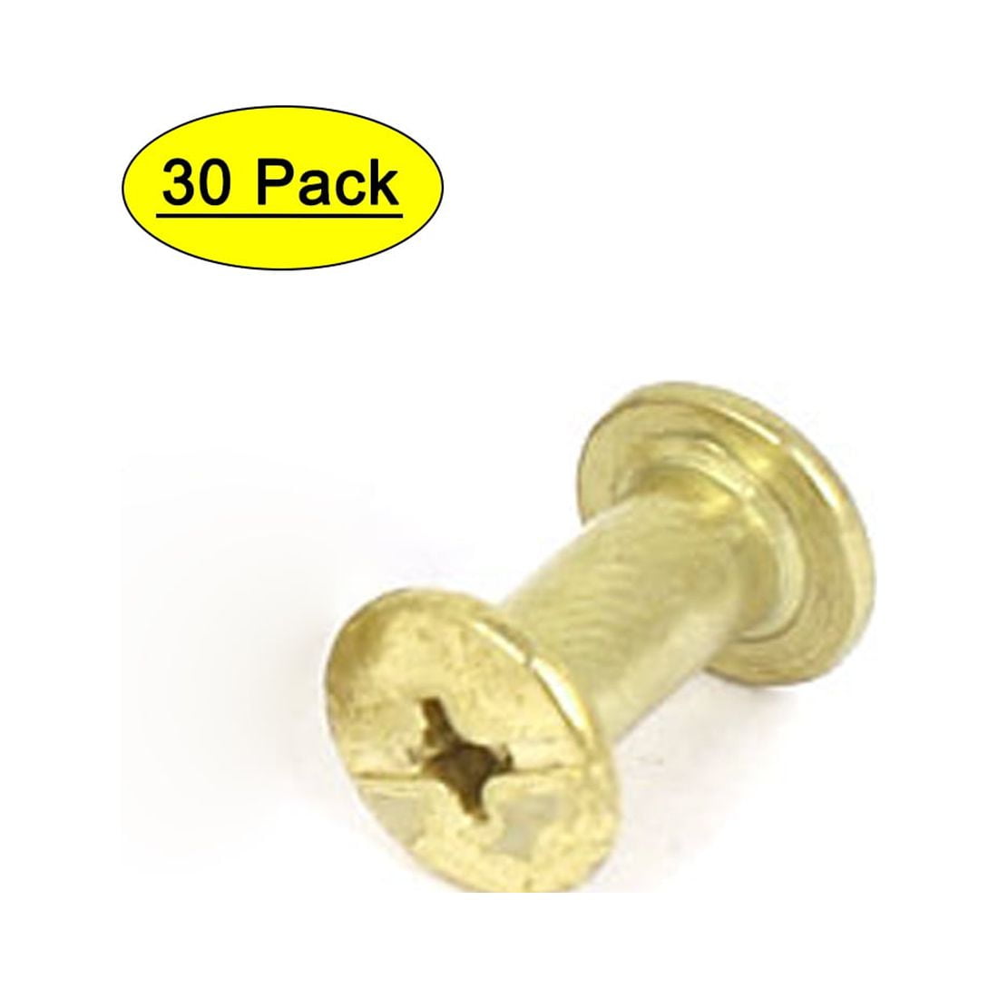 Brass Plated 5x10mm Binding Chicago Screw Post 30pcs for Album Leather ...