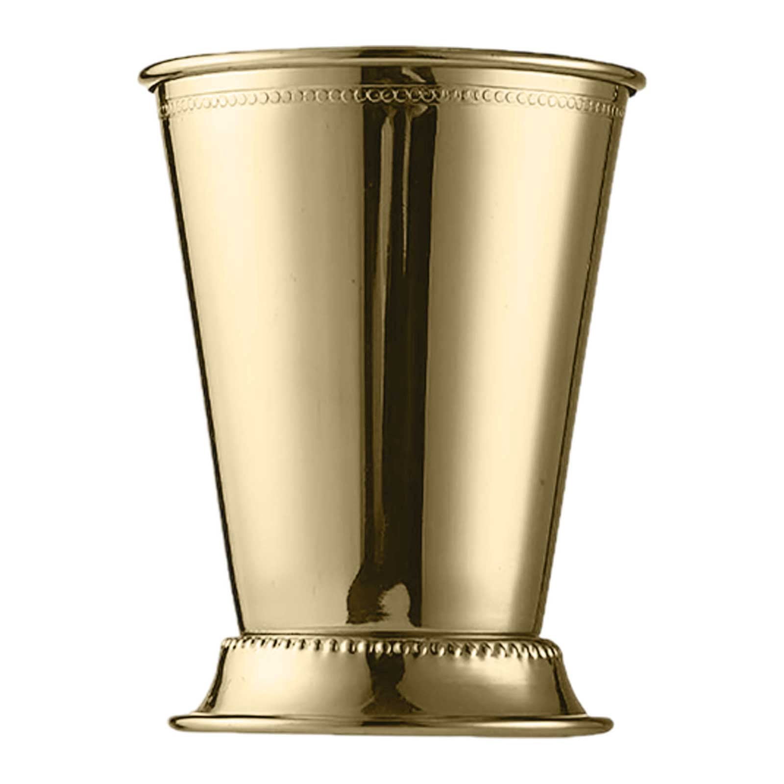 Brass Plated Tumbler â Traditional Julep Cup for Home Bar and ...