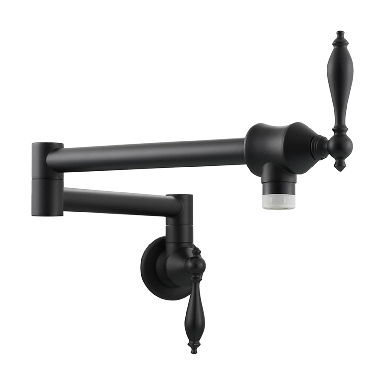 Brass Pot Filler Faucet Foldable Kitchen Faucet Dual Functional Faucet ...