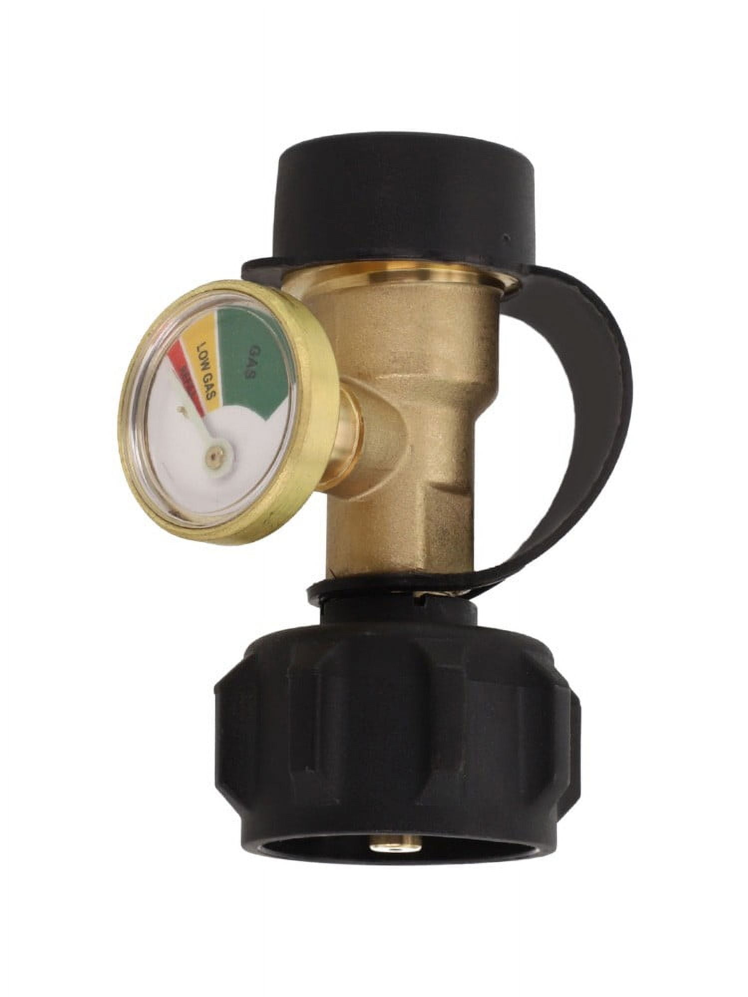 Brass Propane Tank Gauge Monitor Gas Level with Low and Refill ...
