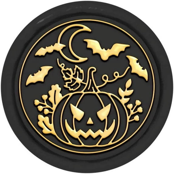 Brass Pumpkin Wax Seal Stamp 25mm for Invitations Cards Bottle Gift ...