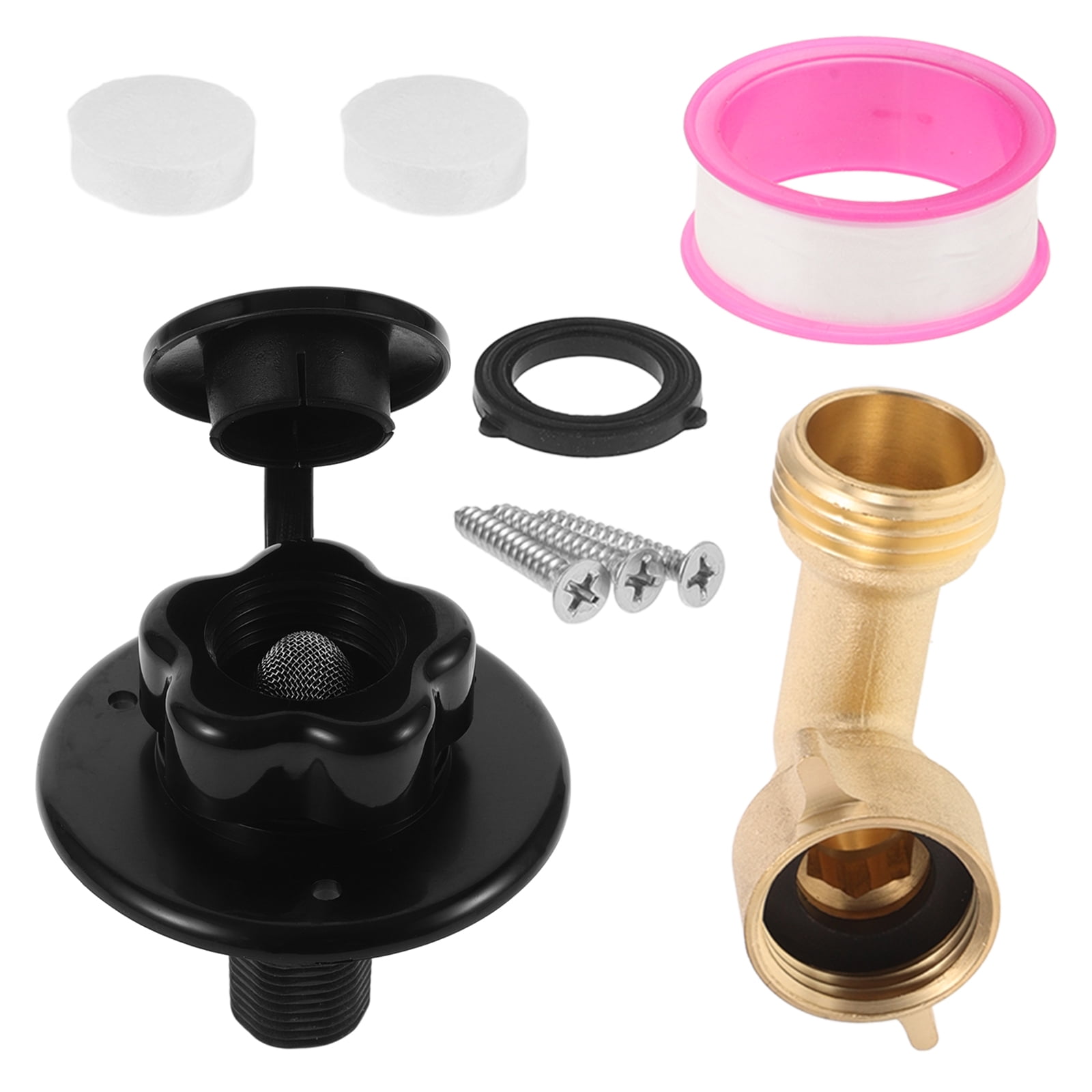 Brass RV Water Inlet Check Valve for RVs and Boats RV Inlet Water Tank ...