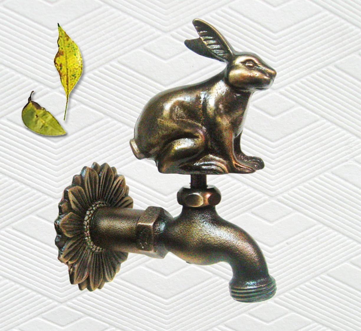 Brass Rabbit Garden Outdoor Faucet - 3/4" Inches Pipe Thread - Walmart.com