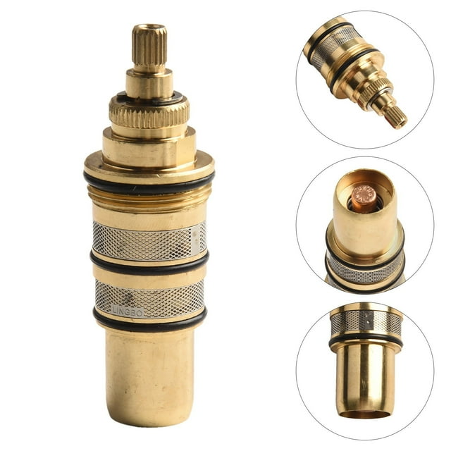 Brass Replacement Thermostatic Cartridge Shower Mixer Valve Bar Repair ...