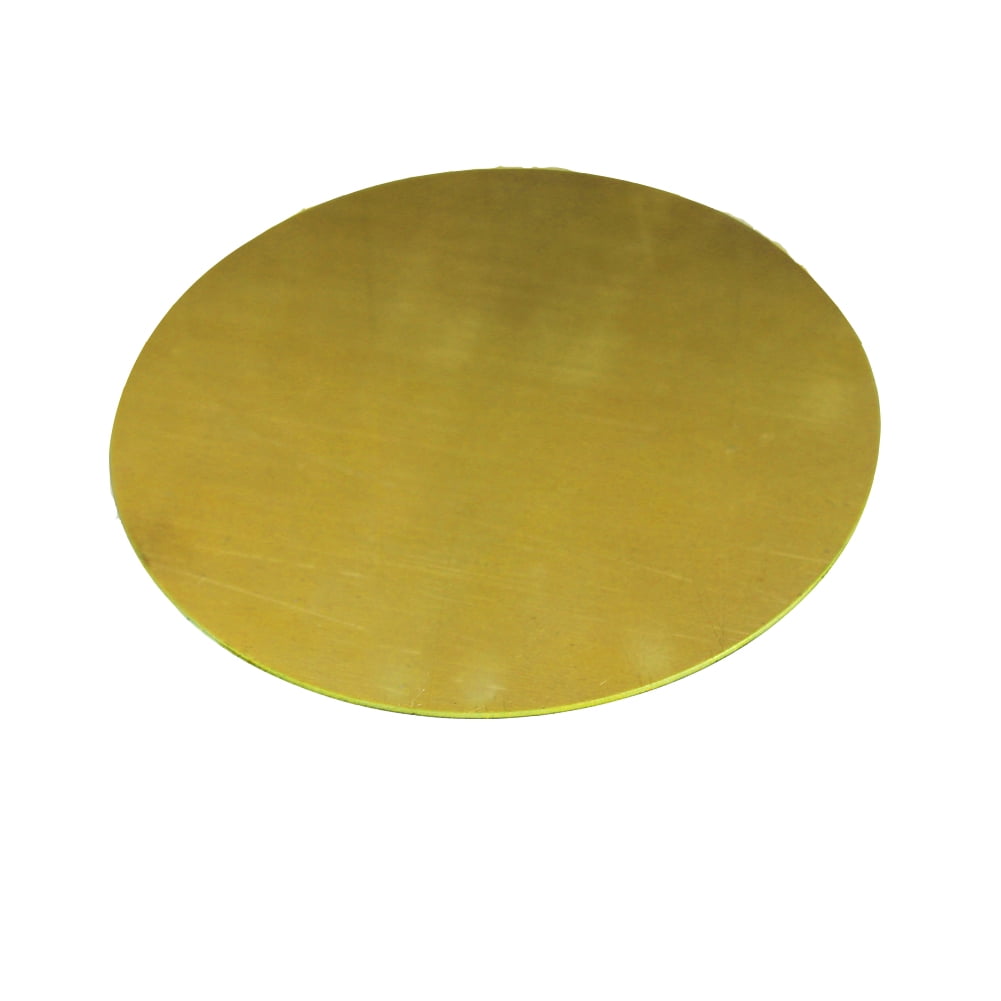 Brass Round H62 Copper Alloy Solid Metal Processing Raw, Thickness 0.8 ...