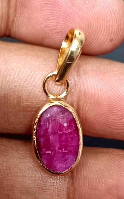 Original Natural Nepali 3 Face Rudraksh Pendant Three Mukhi Certified ...