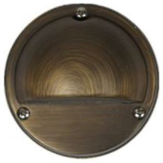 Brass STEP LIGHT G4 12V Landscape Light Fixture with wire - Walmart.com