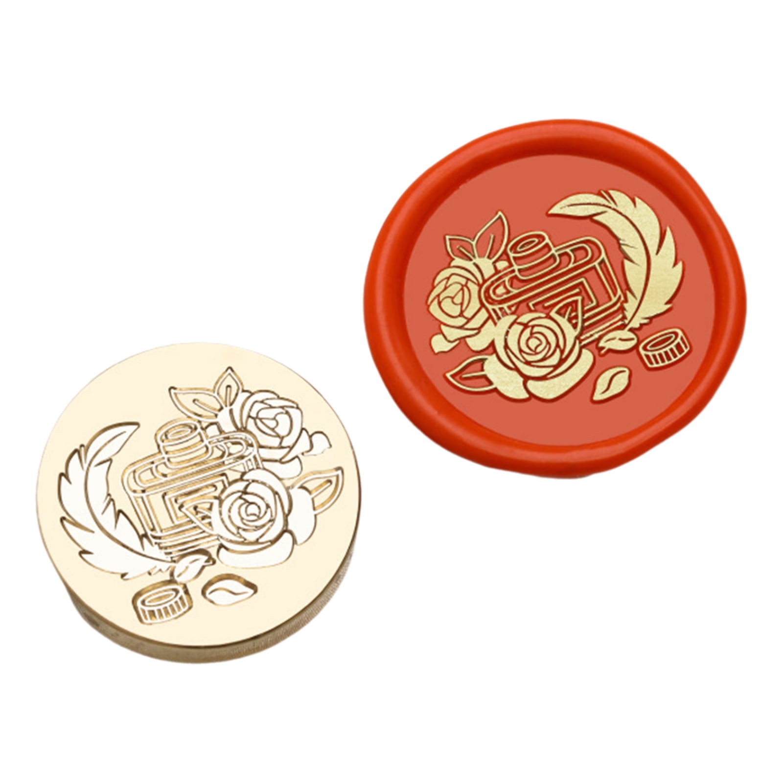 Brass Sealing Stamp Head Waxes Stamp Head Embossed Sealings ...