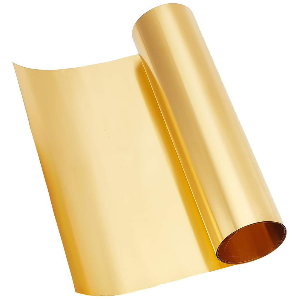 Brass Sheet Roll 1000x300x0.1mm Brass Film Brass Strip Thin Brass Foil ...