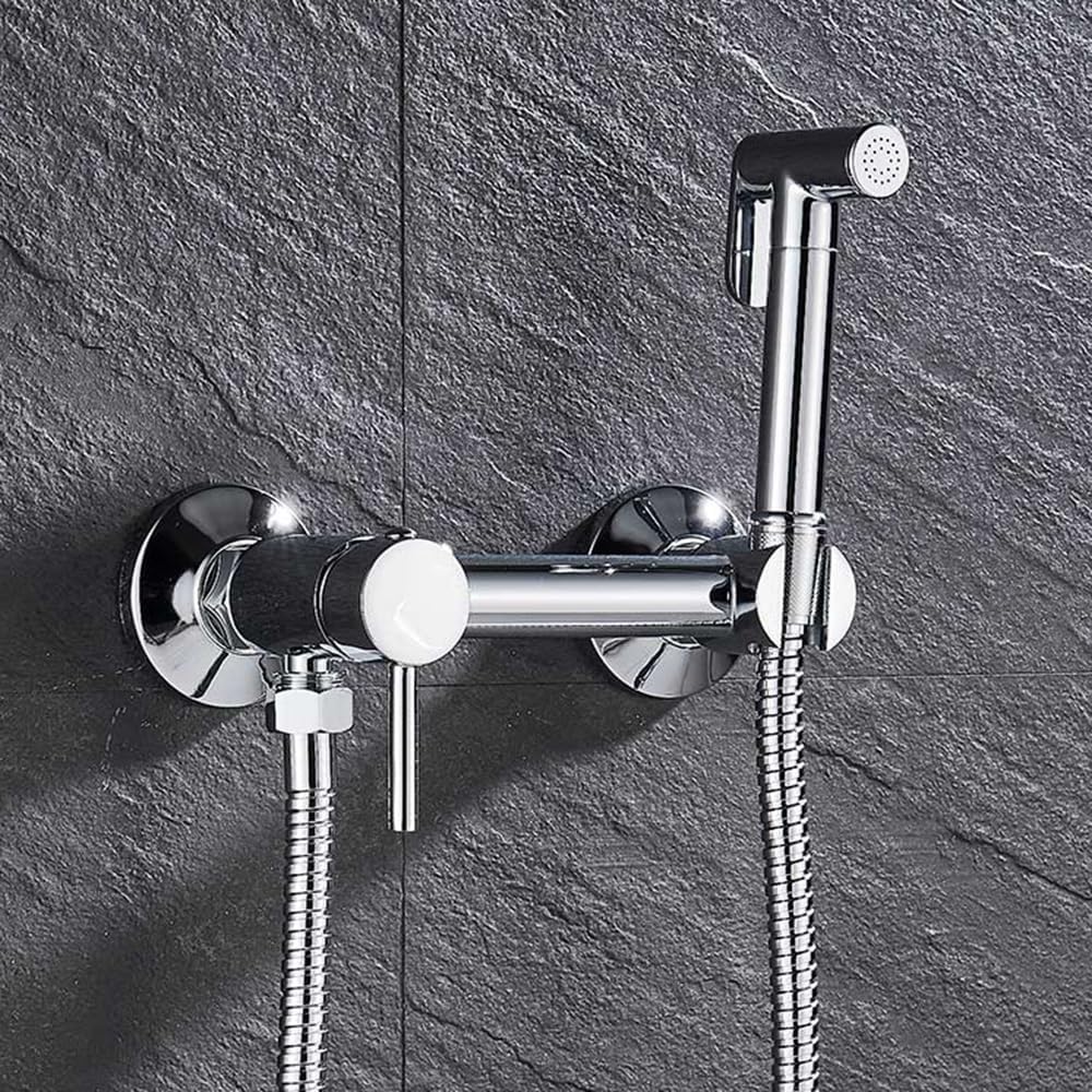 Brass Shower Tap Bidet Faucet Washer Mixer Muslim Shower Ducha ...