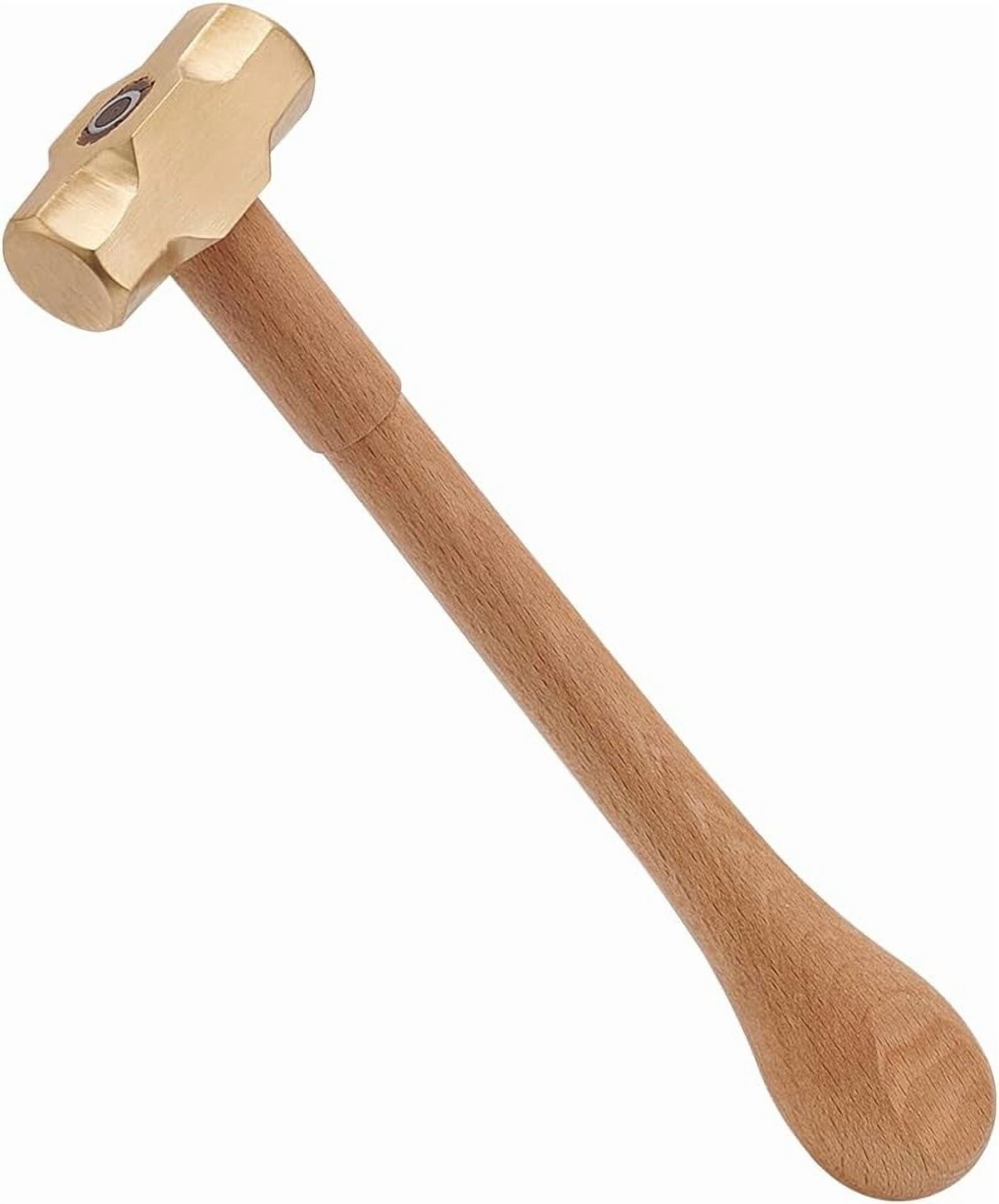 Brass Sledge Hammer 25cm/9.8" Long Hammer Jewelry Making Hammers with ...