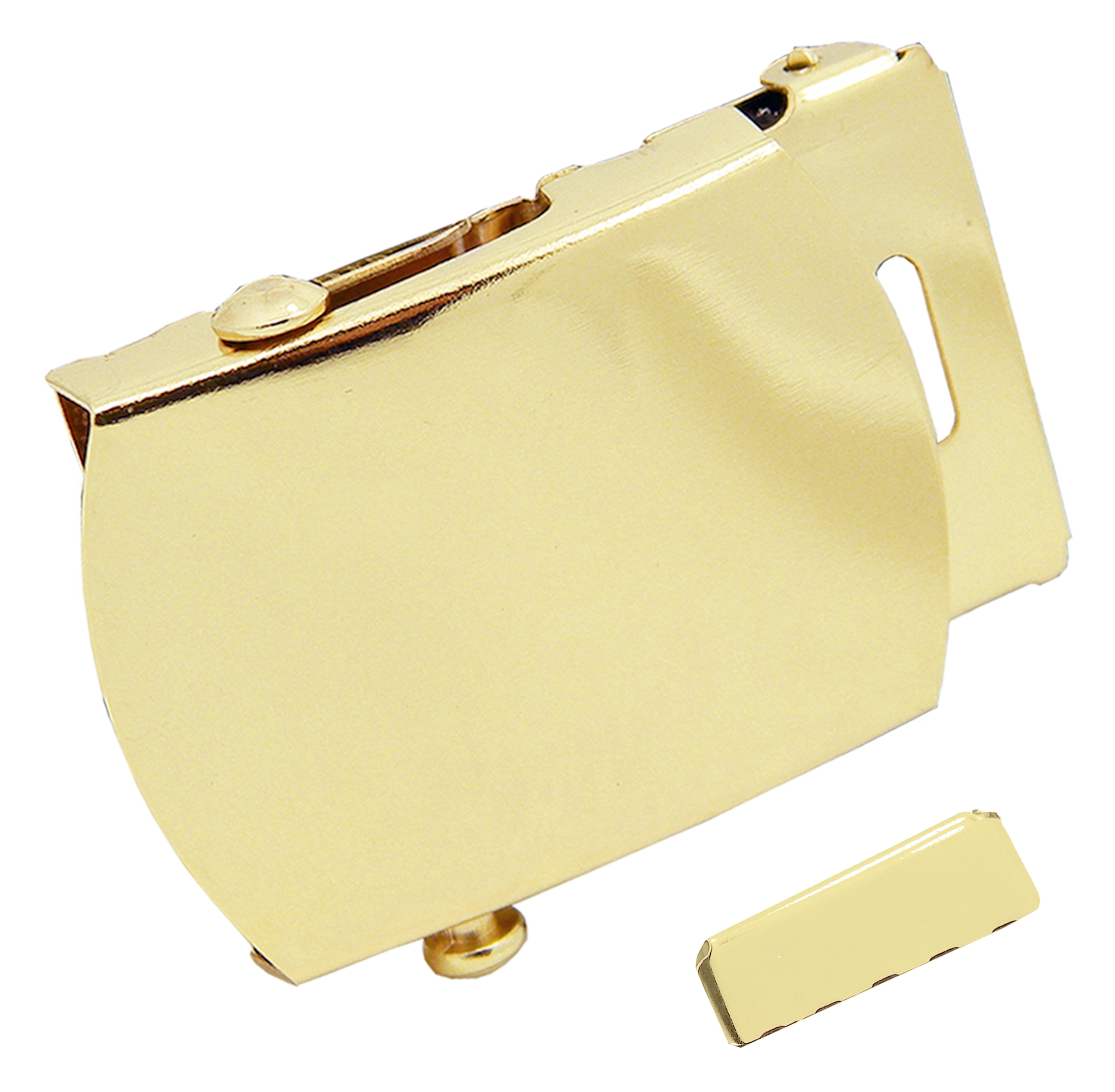 Brass Slider Military Buckle 1.25" Width - Walmart.com