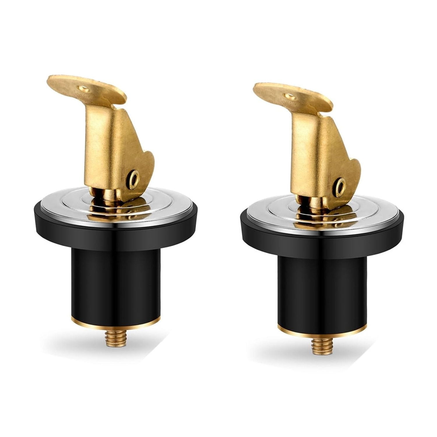 Brass Snap Lock Baitwell Plugs - 3/4"Sold per Pack of 2 - Walmart.com