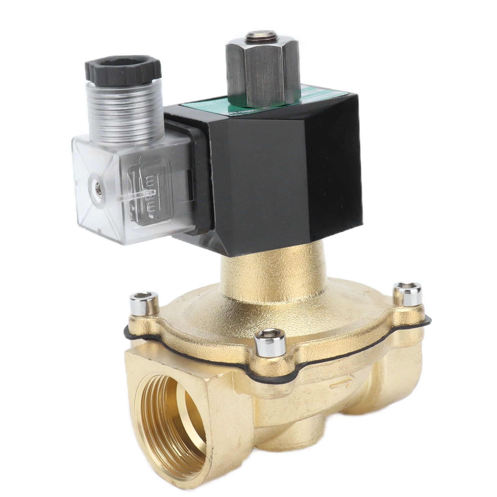 Brass Solenoid Valve Two Way Smooth Surface Easy Installation Sturdy ...