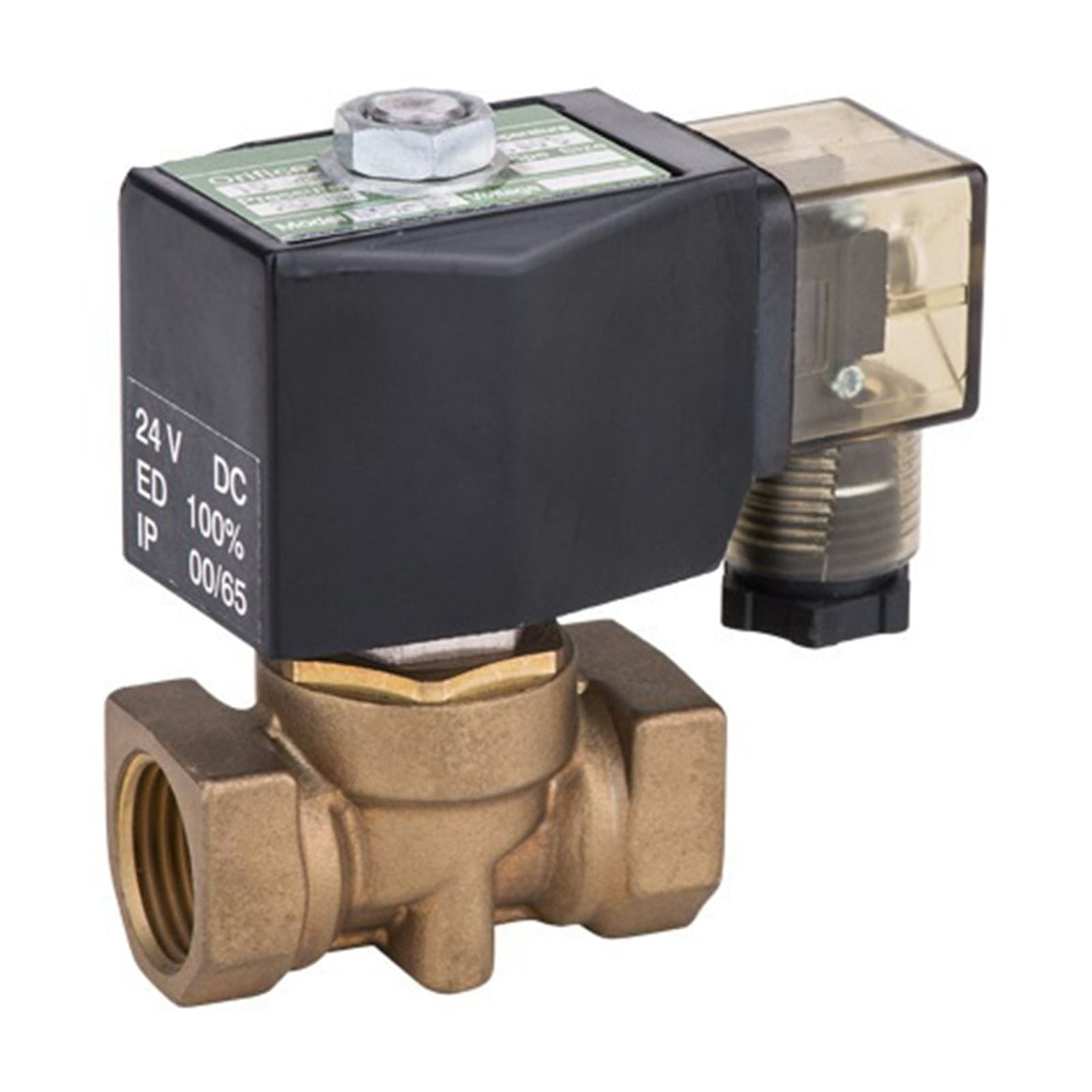 Brass Solenoid Valve Two-position Two-way Direct-acting Solenoid Valve Water Valve Steam Valve ...