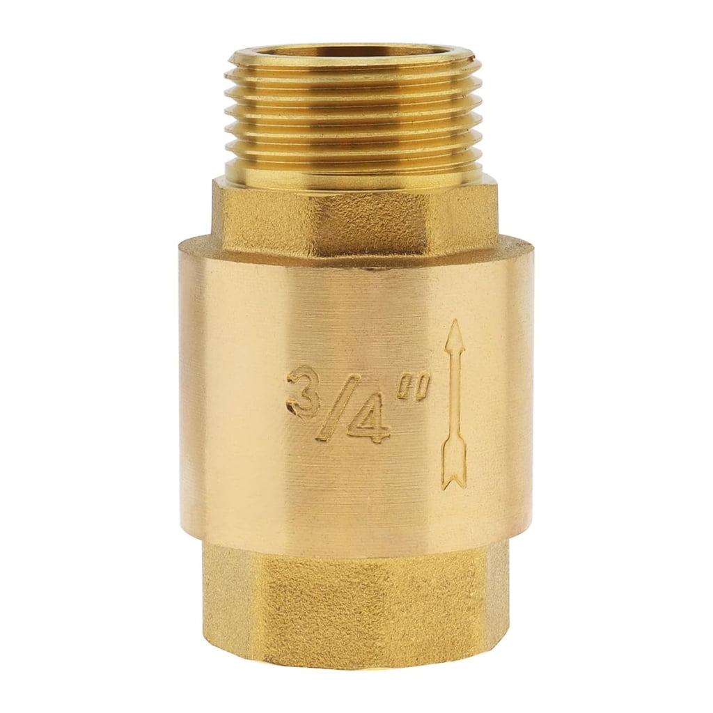 Brass Spring Loaded Check Valves 3/4 Inch Threaded Connection for Pump ...
