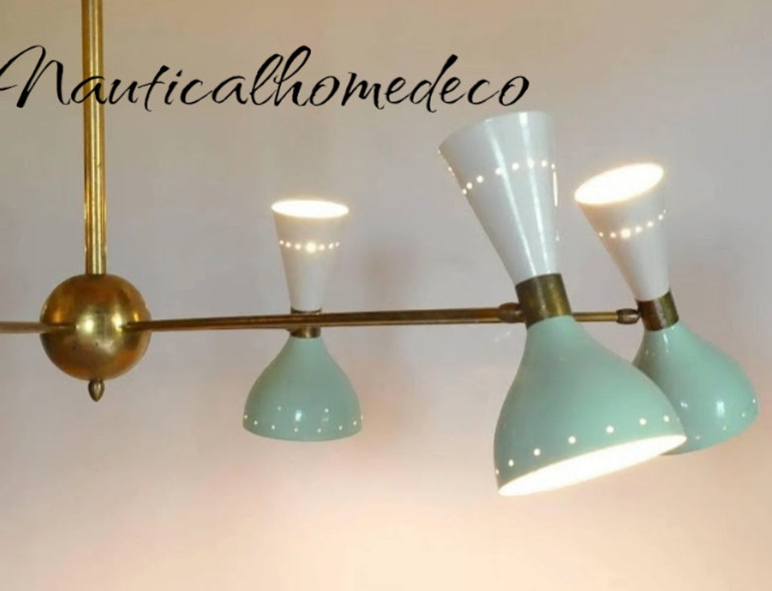 Brass Sputnik Chandelier - Celestial Radiance Handcrafted Modern Mid ...