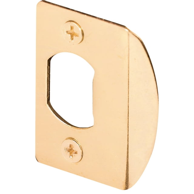 Brass Standard Door Lock Residential Strike Plate - Walmart.com