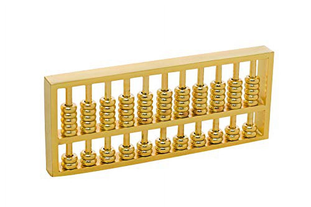 Brass Statu BRABUD Mini Copper Abacus Decoration Chinese Calculator ...
