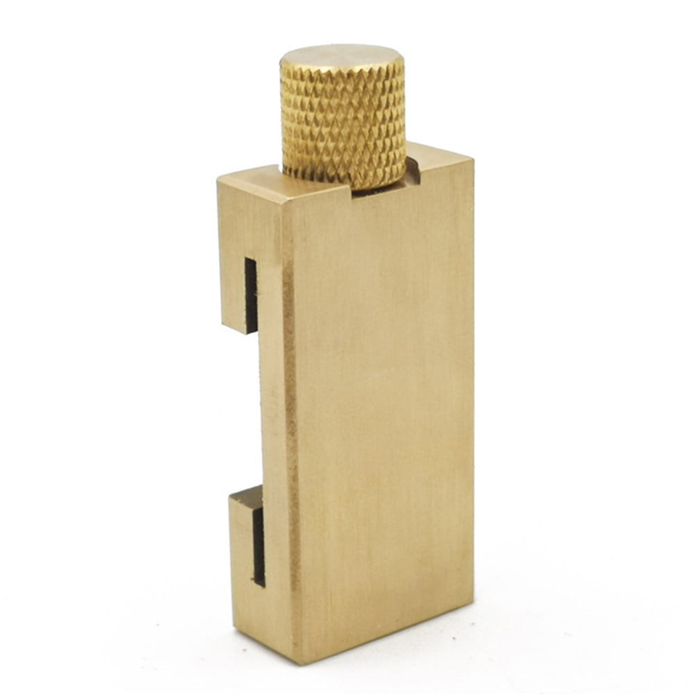 Brass Steel Ruler With Metal Stop Ruler Stop Marking Gauge Tool ...