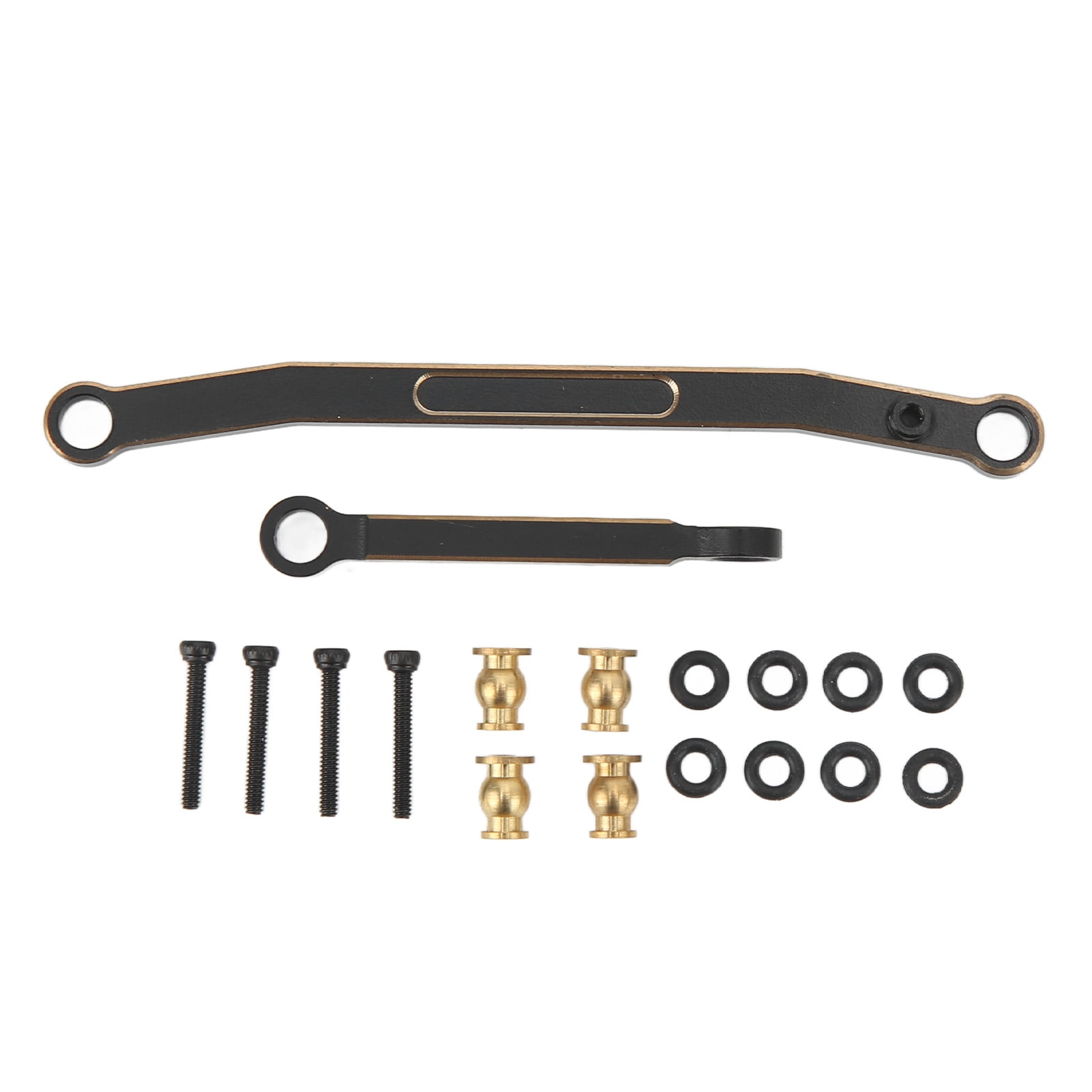 Brass Steering Rod RC Car Steering Linkage for Axial SCX24 1/24 Remote Control Car Black ...