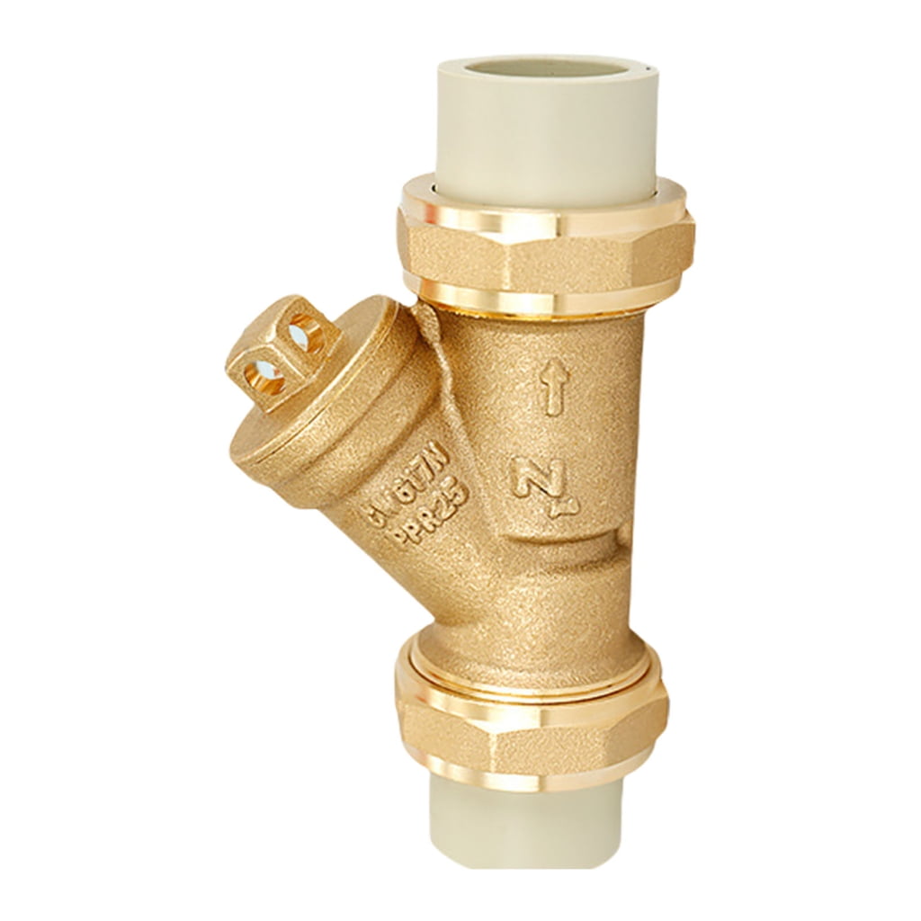 Brass Strainer Mesh Filter Valves Check Valves Female Thread Inline Y ...