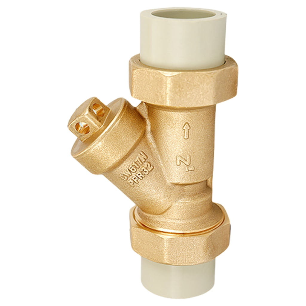 Brass Strainer Mesh Filter Valves Check Valves Female Thread Inline Y ...