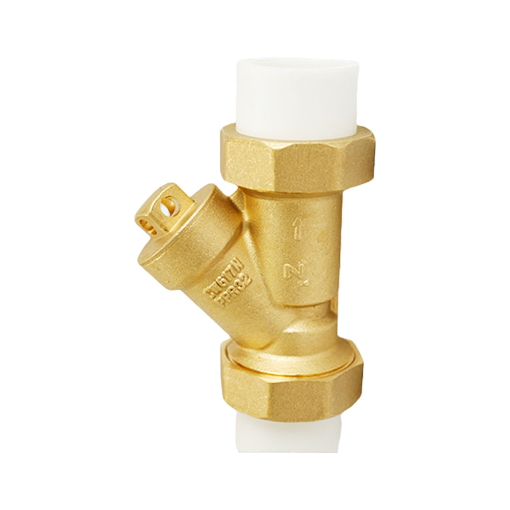 Brass Strainer Mesh Filter Valves Check Valves Female Thread Inline Y ...