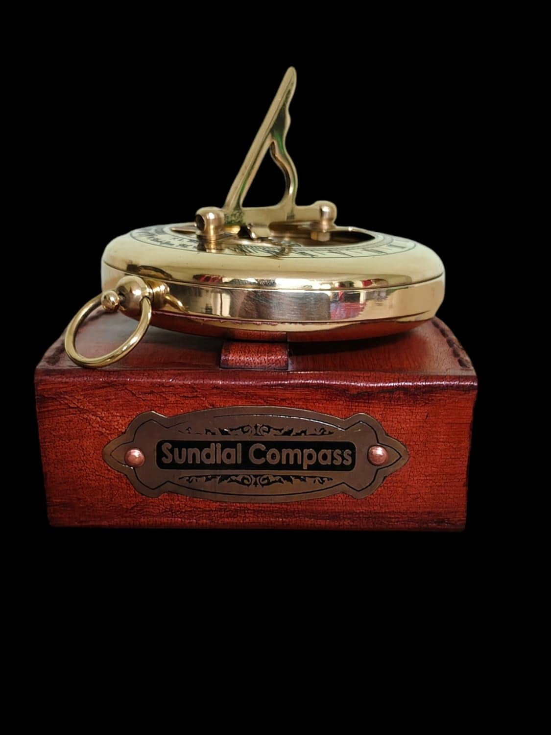 Brass Sundial Compass – Sundial Compass - Sundial Clock – Anniversary ...