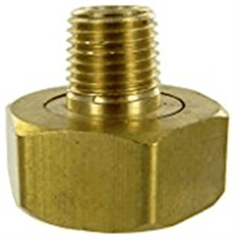 Brass Swivel Connector - Male Pipe to Female Hose - FGHT x 1/4" MNPT ...
