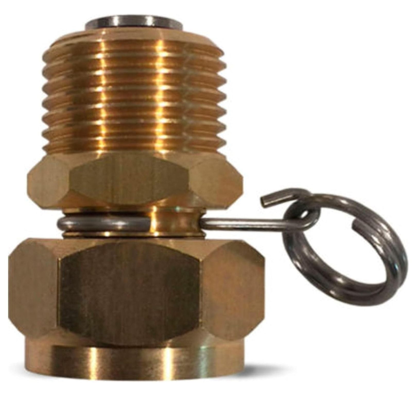 Brass Swivel Hose Adapter, For Use With Hose and Nozzles - N17 ...