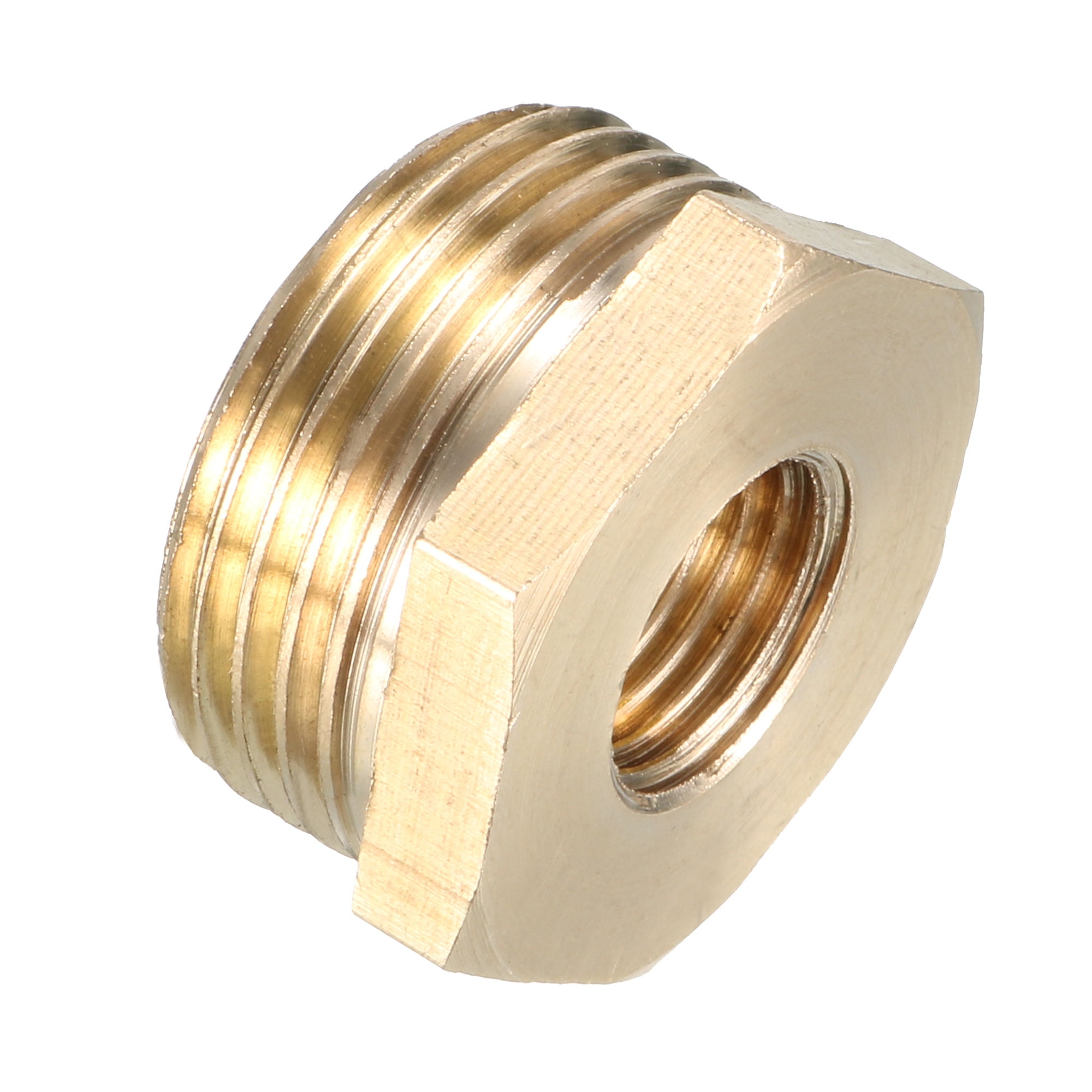 Brass Threaded Pipe Fitting G3/4 Male x G1/4 Female Hex Bushing Adapter ...
