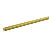 Brass Threaded Rod, 10-32 Thread Size, 1 Foot Long - Walmart.com