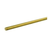 Brass Threaded Rod, 3/8"-16 Thread Size, 1 Foot Long - Walmart.com