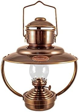 - Brass Trawler Nautical Hanging Oil Lamp 10" ( Antique Brass ...