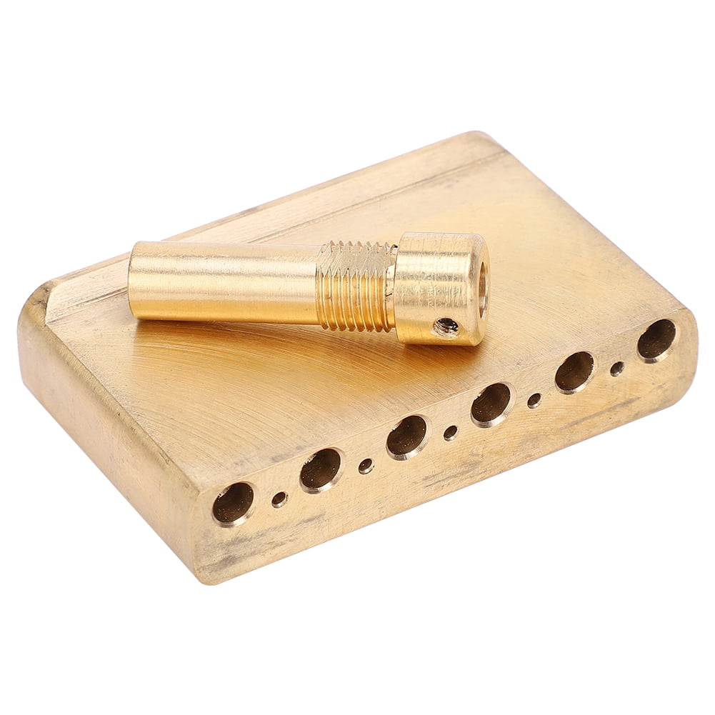 Brass Tremolo Block with Shake Base 63mm for Fender/SQ/CV Guitar Bridge ...