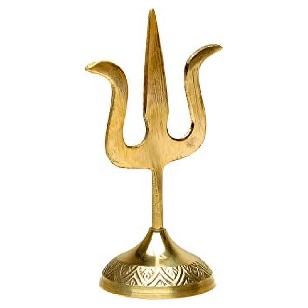 Brass Trishool/Trishul/Shoolam Lord Shiv mahadev Durga Pooja/Puja ...