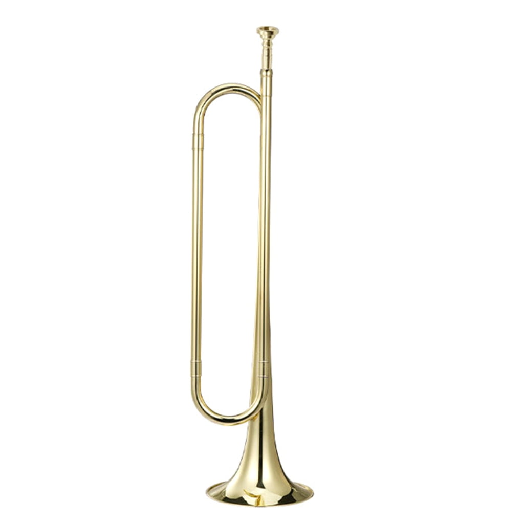 Brass Trumpet School Band Orchestras Kids Bugle with Mouthpiece Musical ...