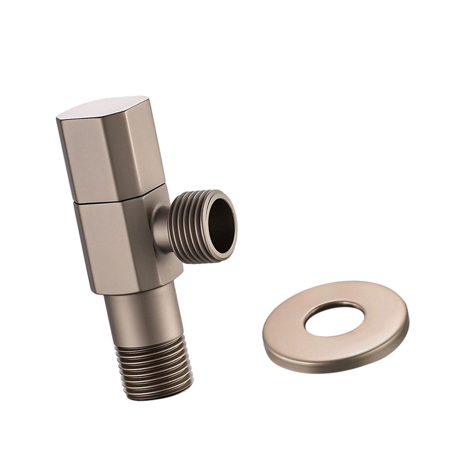 Brass Turn Angles Stop Valves Bathroom High Flows Hot/Cold Water Shut ...