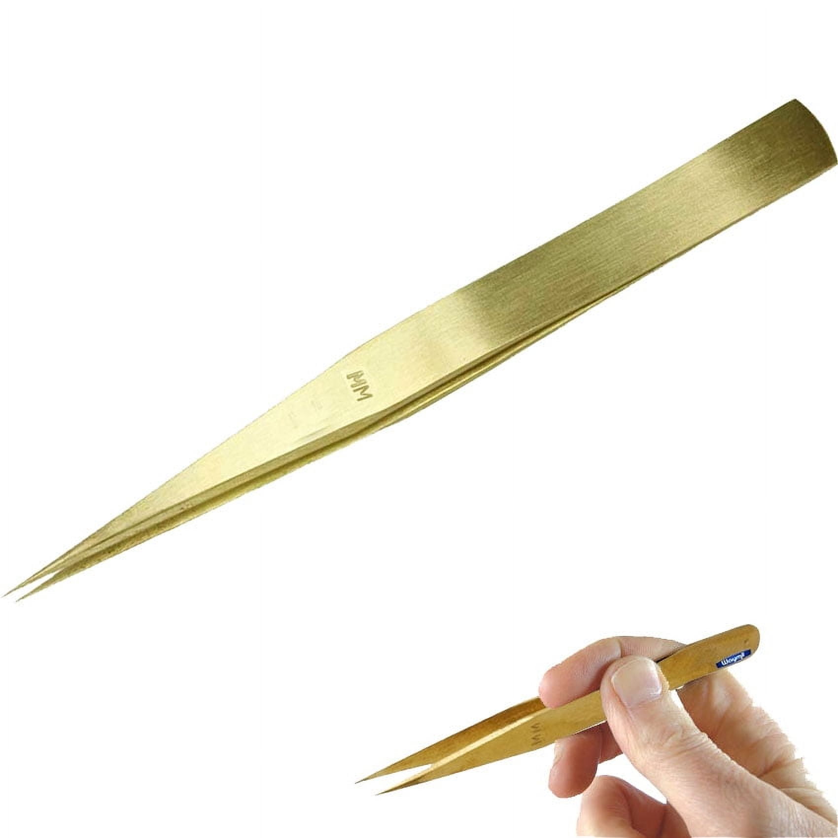 Brass Tweezers Anti-Magnetic MM Multipurpose Watch & Clock Repair ...