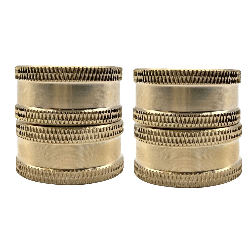 Brass Two-way Internal Thread Connector Garden Hose Adapter 3/4 Brass ... Brass Two-way Internal Thread Connector Garden Hose Adapter 3/4 Brass ...