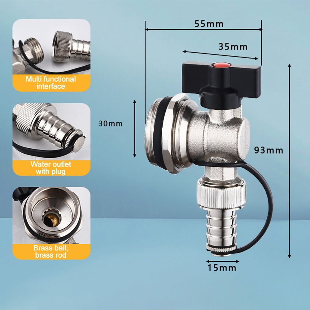 Brass Underfloor Heating Distributor Valve Heating Radiator Water ...